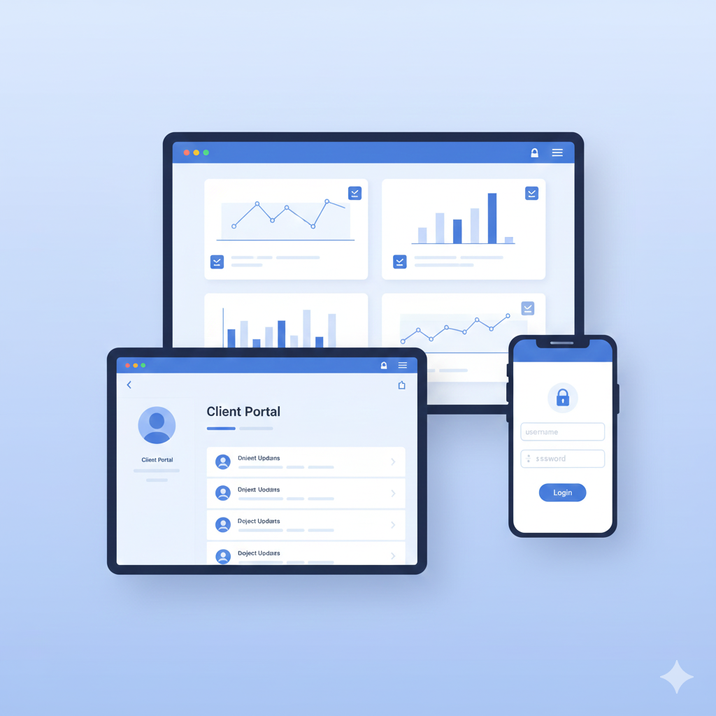 Custom Business Portals & Web Application Development - SolutionERP's